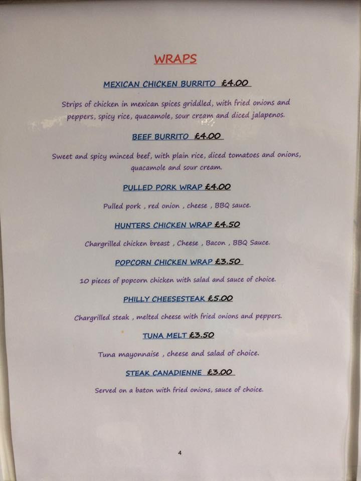 Menu at Simple Cafe & Grill, Leyland