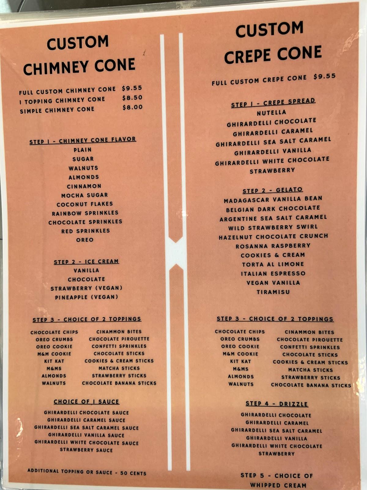 Menu at Daily Drip Coffee & Desserts, Glendale