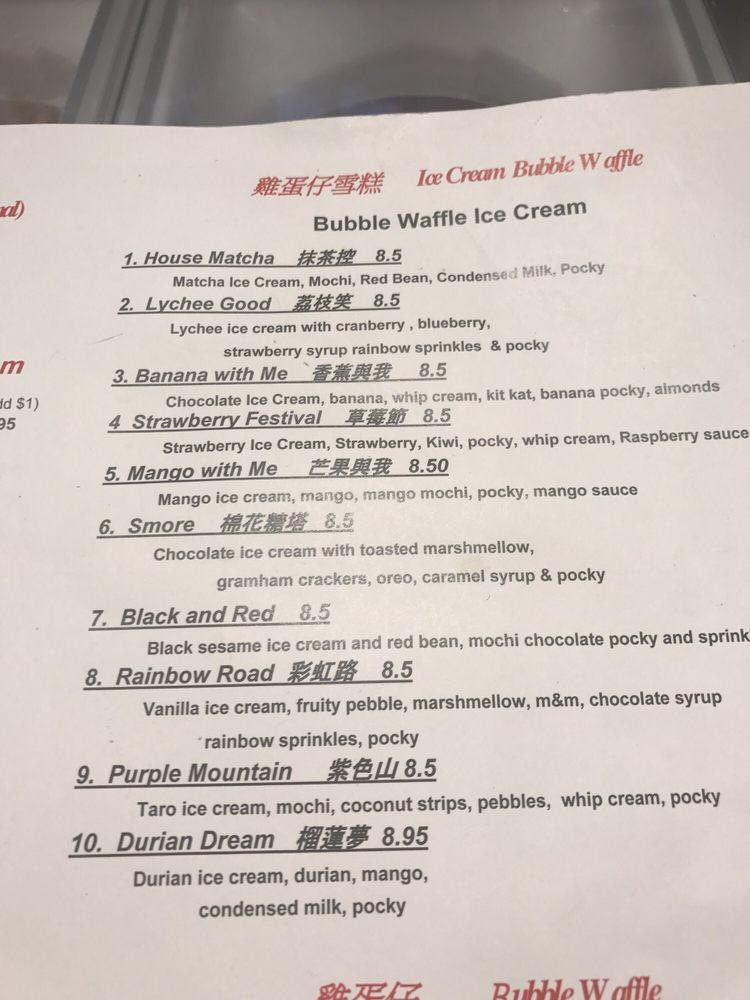 Carta del restaurante Joy Yee Plus, Chicago