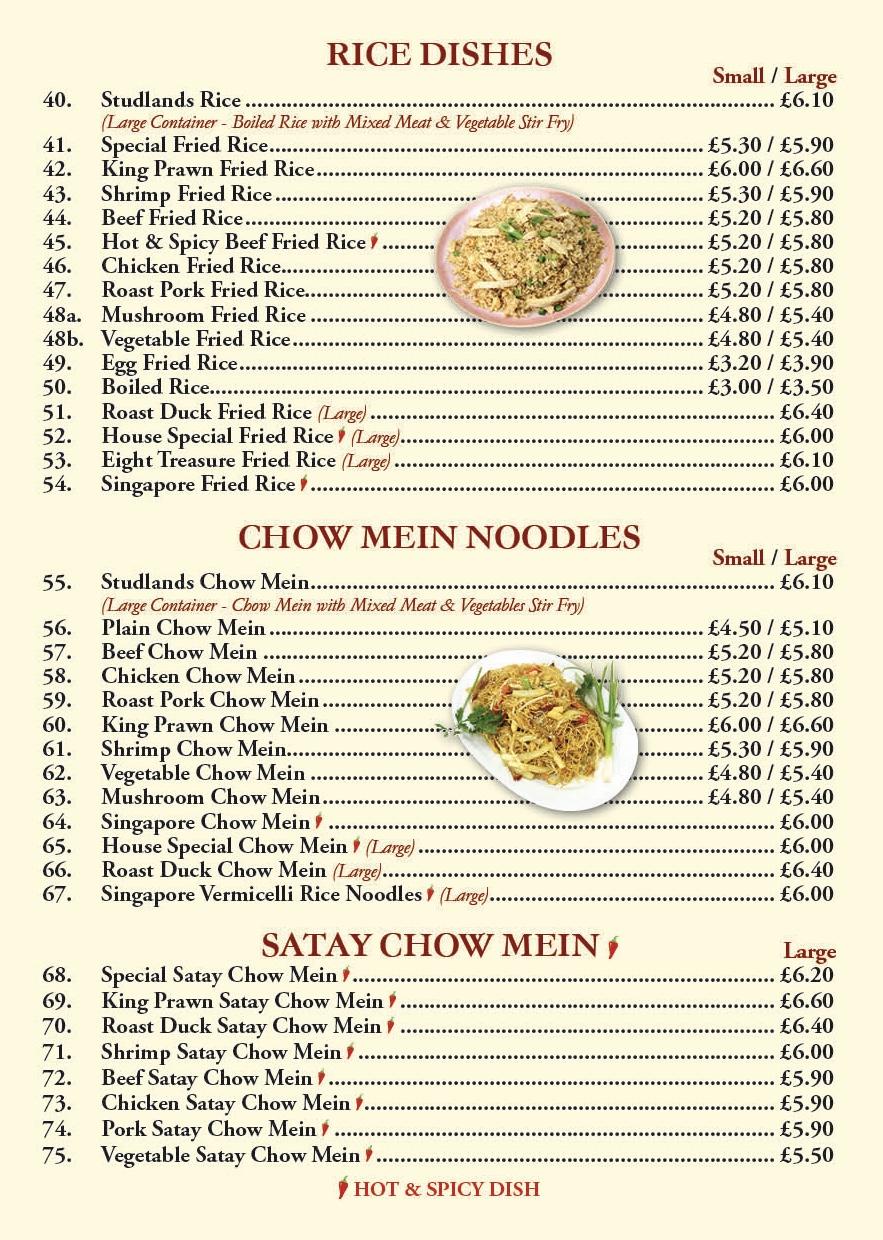 Menu at Studland House x BOBA fast food, Newmarket
