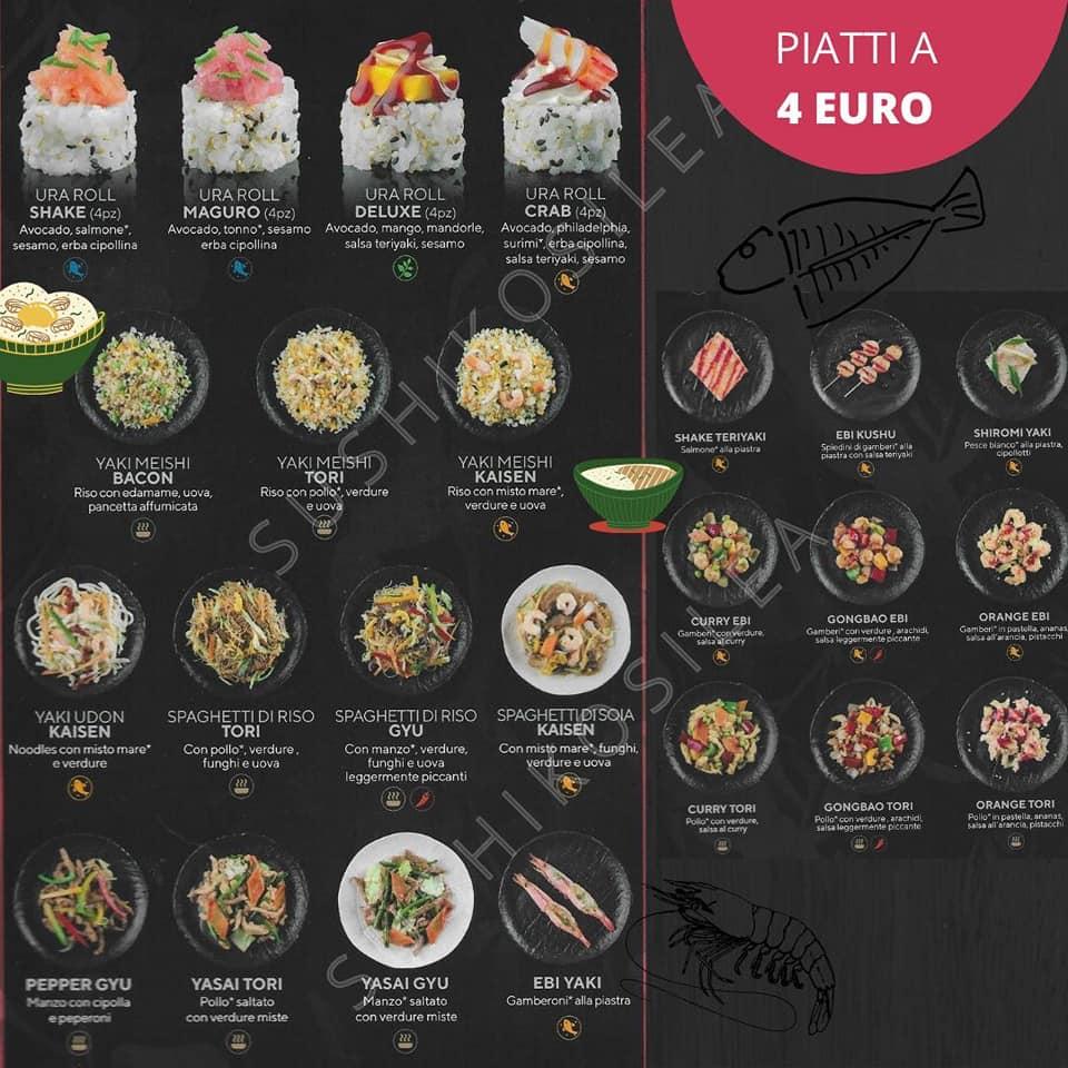 Menu at Sushiko Silea - Emisfero Silea restaurant, Silea