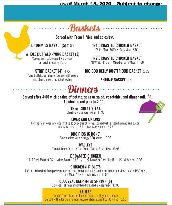 Menu at The Joint - Tavern & Eatery pub & bar, Bennettville