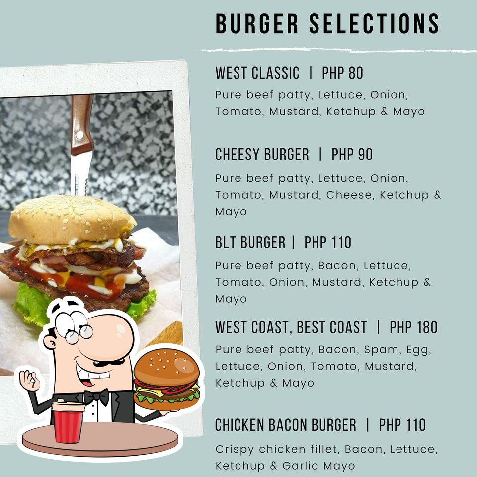 WEST SIDE: Burgers, Wings, Cheesecakes, & Baked Mac, Rodriguez ...