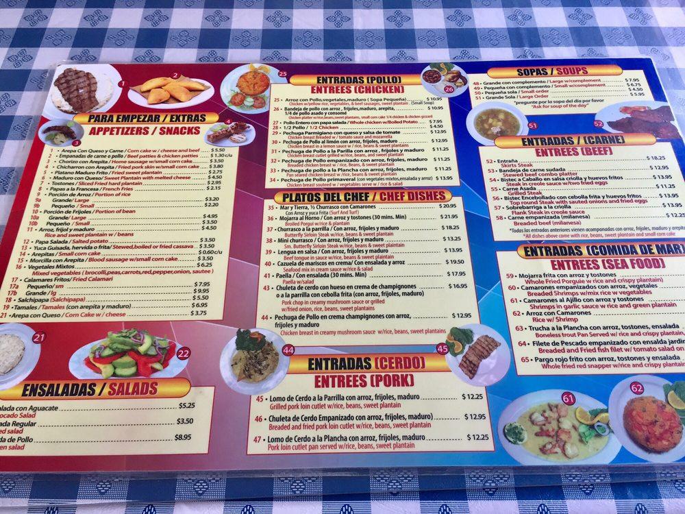 Menu at La Finca pub & bar, Hicksville