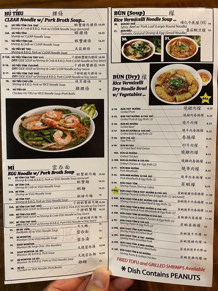 Menu at Golden Deli Temple City restaurant, Temple City