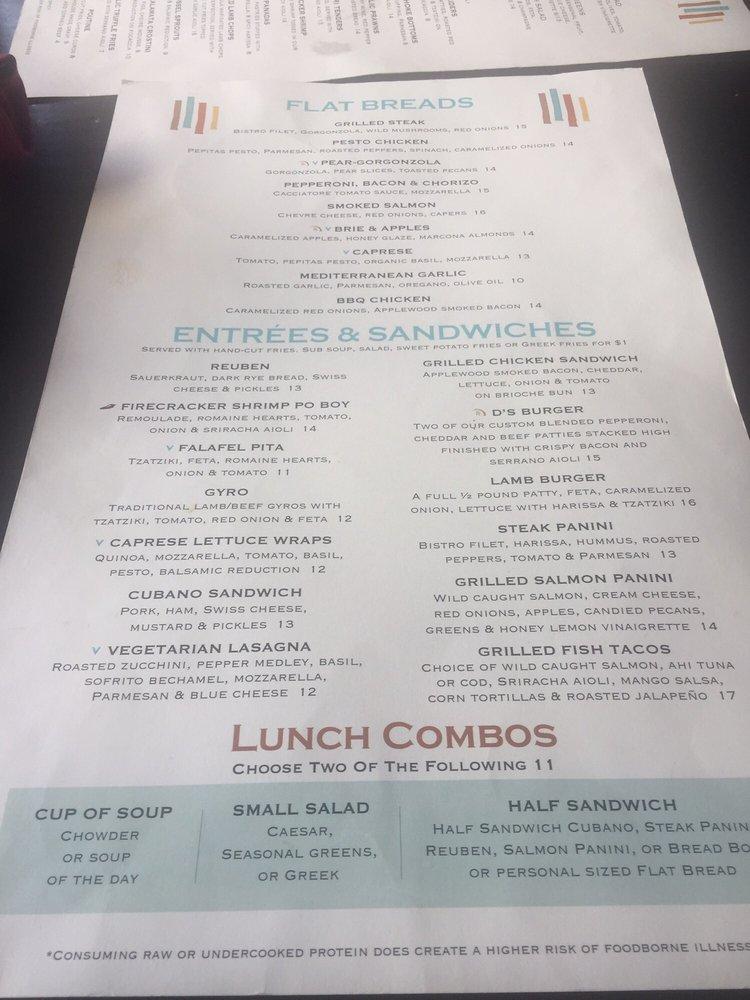 Menu at Demetris Woodstone Taverna pub & bar, Edmonds