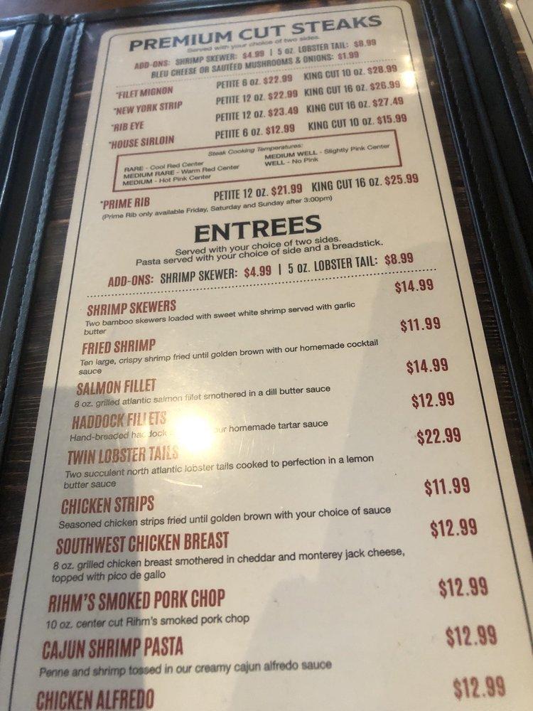 Menu at No. 9 Grill pub & bar, Cambridge City