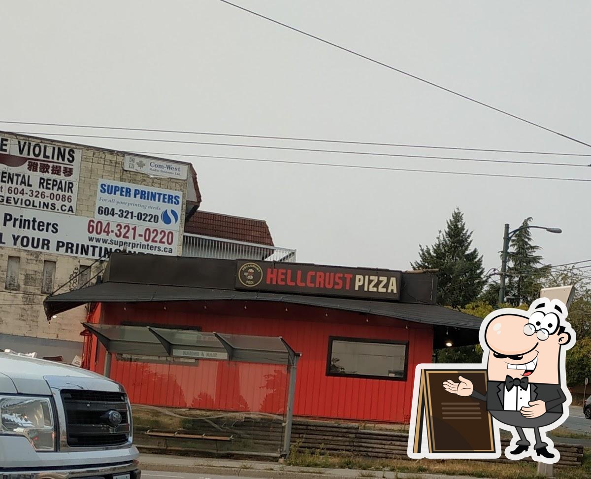 Hellcrust Pizza - Main St and Marine Drive, Vancouver - Restaurant menu ...