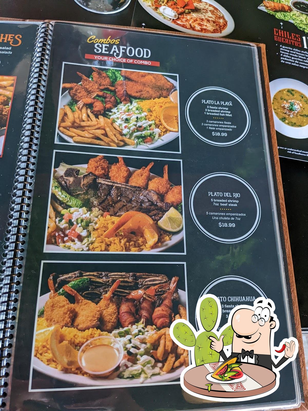 Lindo Mexico Grill and Seafood, Albuquerque - Restaurant menu, prices ...