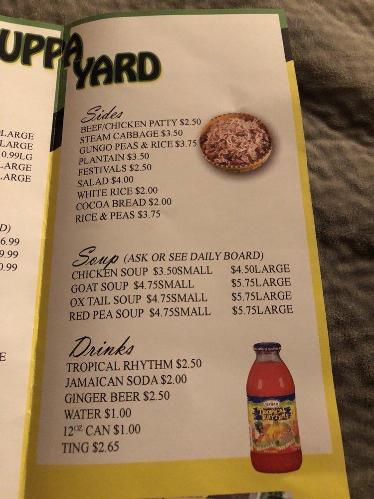 Menu at Uppa Yard restaurant, Milwaukee