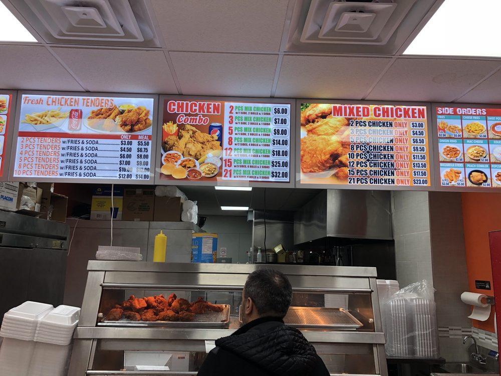 Menu at CROWN CHICKEN AND GRILL restaurant, Hicksville