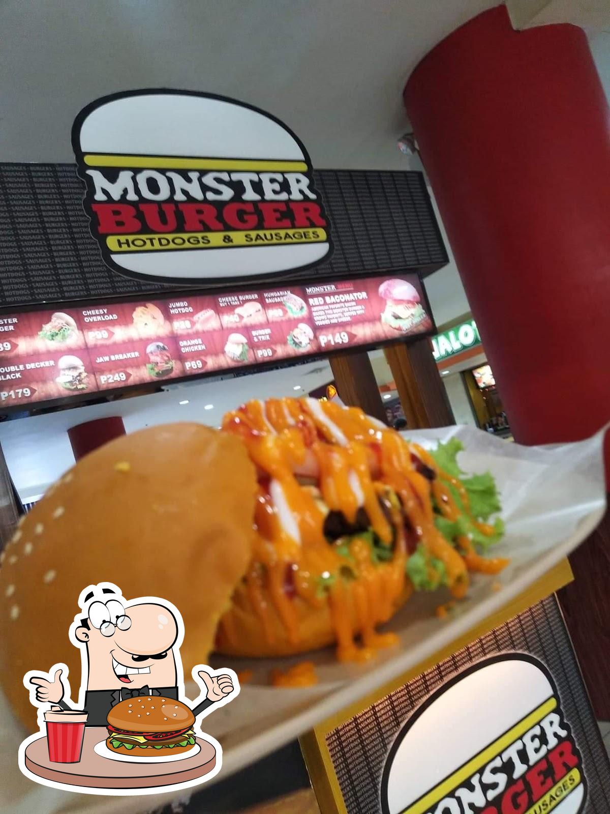 Monster Burger restaurant, Santa Cruz, Sunstar Mall, 4014