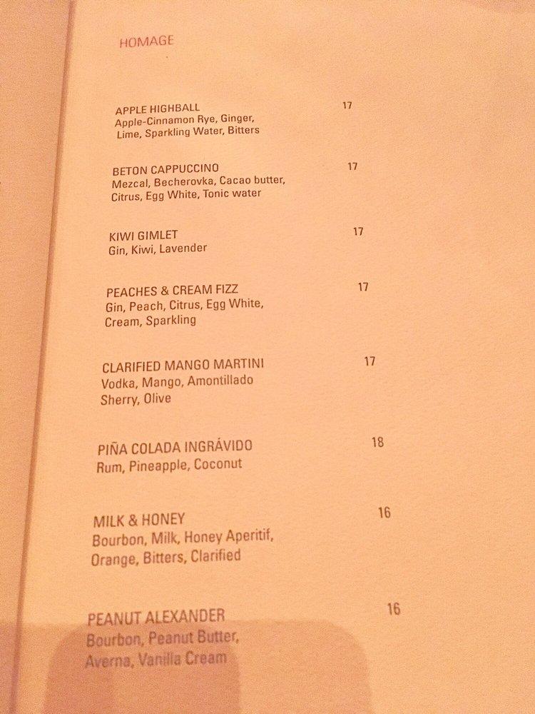 Menu at Himitsu restaurant, Atlanta, 3050 Peachtree Rd
