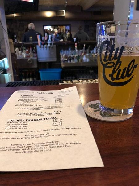 Menu at City Club Tavern & Grill, Plymouth