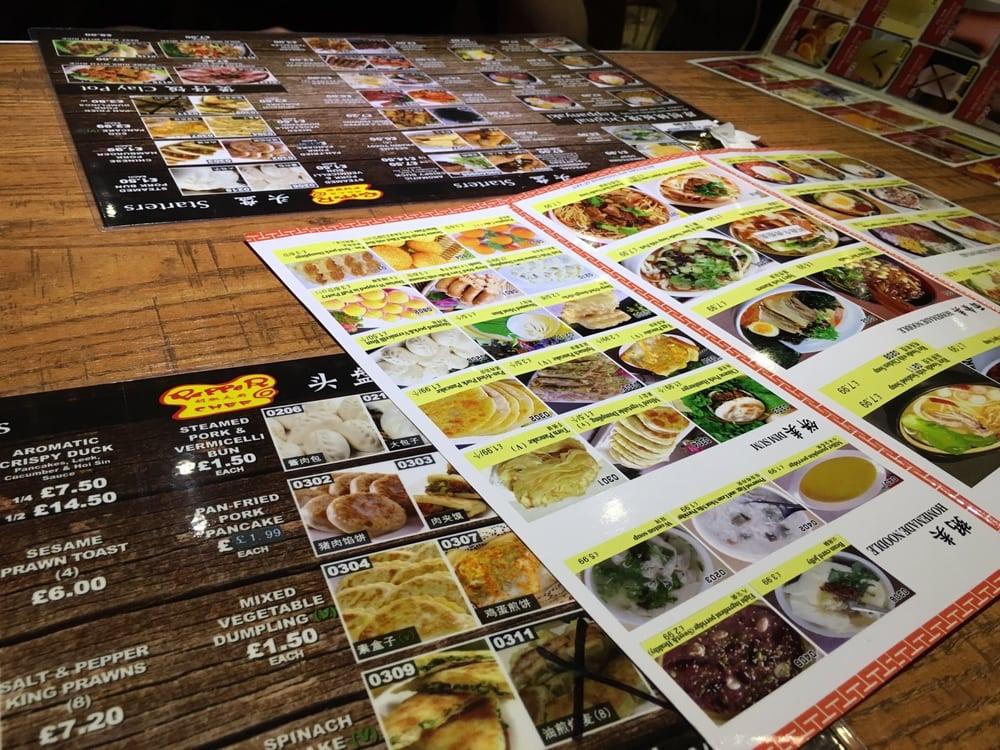 Menu at Pepper Chef restaurant, Birmingham, 1B Hurst St
