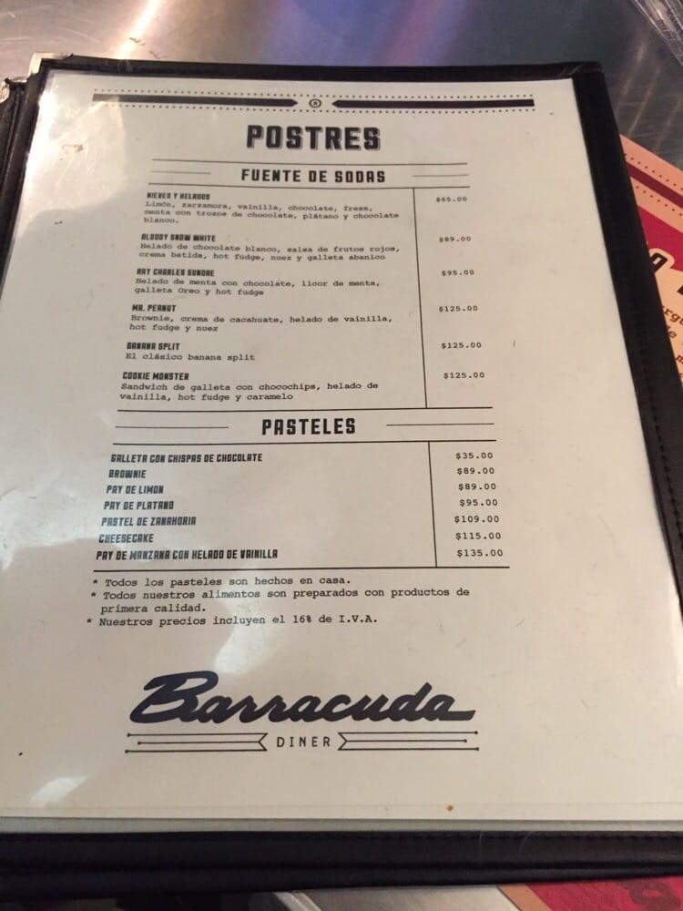 Carta de Barracuda, Ciudad de México, Av. Nuevo León 4-A