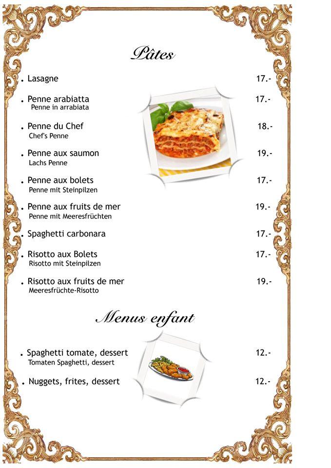 Menu at Melo’s - Pasta, Grill e Vino, Biel/Bienne, Jakob-Stämpfli-Strasse 2