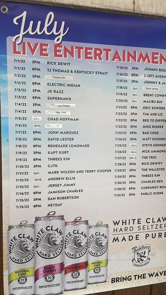 Menu at Bait House pub & bar, Port Clinton