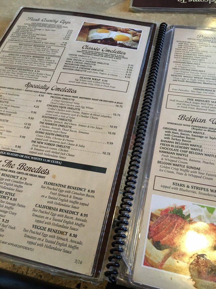Menu at OB Diner restaurant, Point Pleasant
