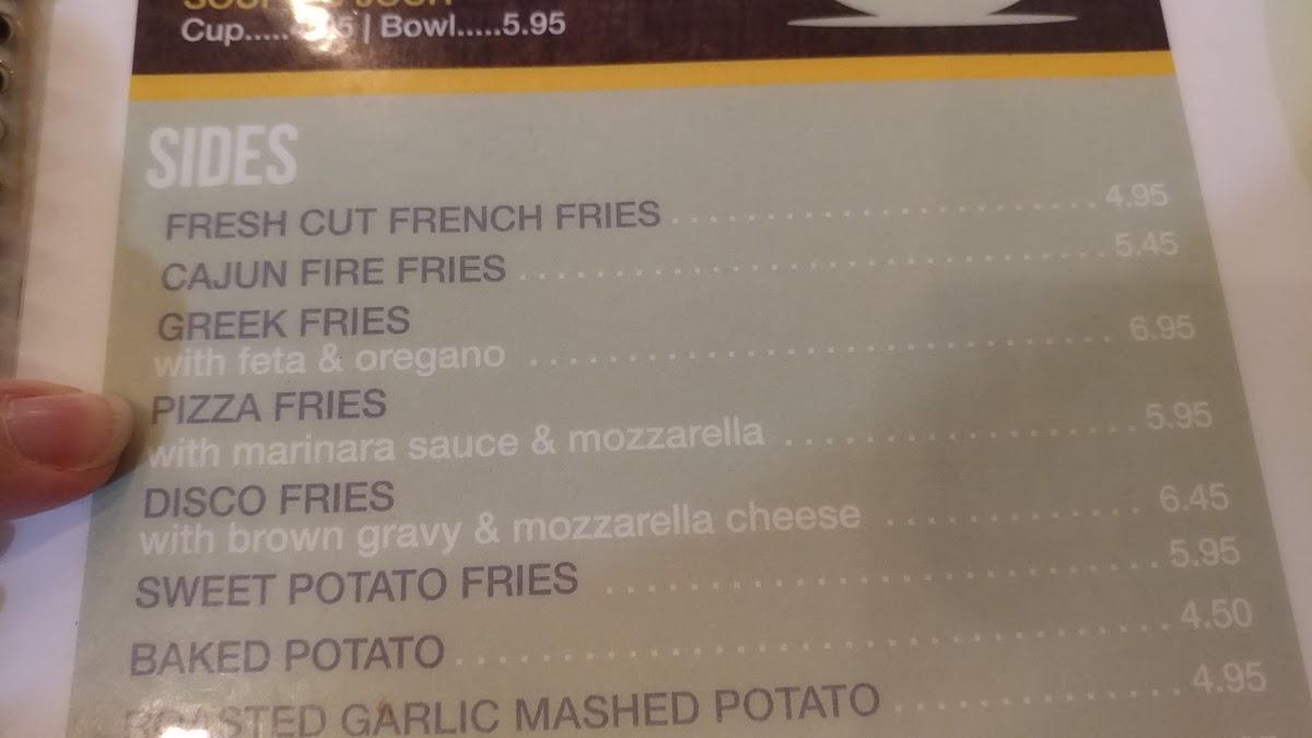 Menu at Times Square Diner & Grill restaurant, West New York
