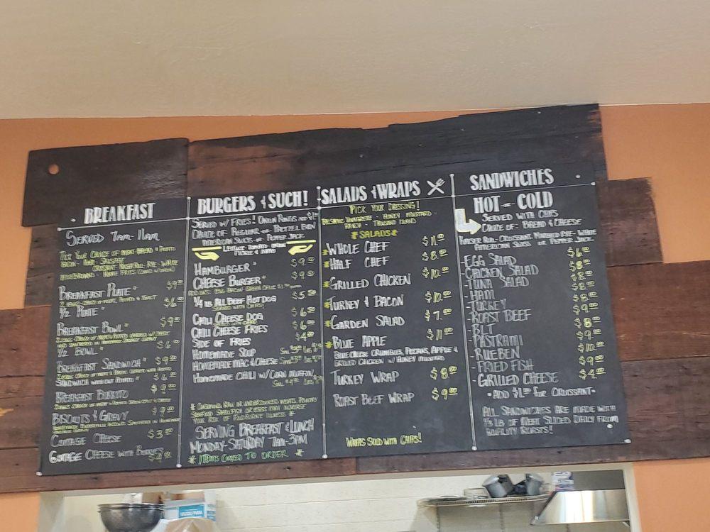 Menu at Udderly Divine Cafe & Bakery, Camp Verde