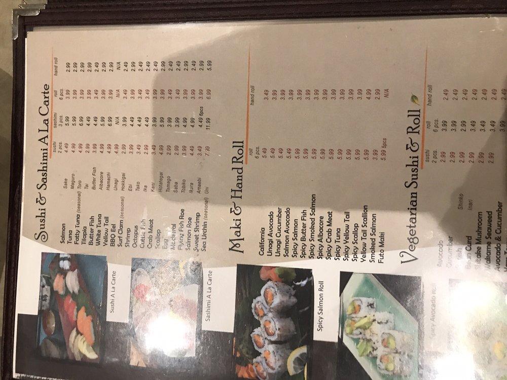 Menu at The Villa restaurant, Whitby