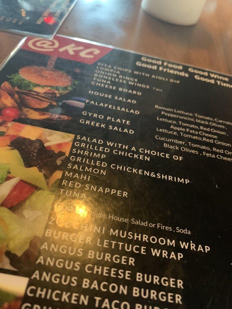 Menu at KC Wine and Koffee Bar, Crystal River, 564 N Citrus Ave