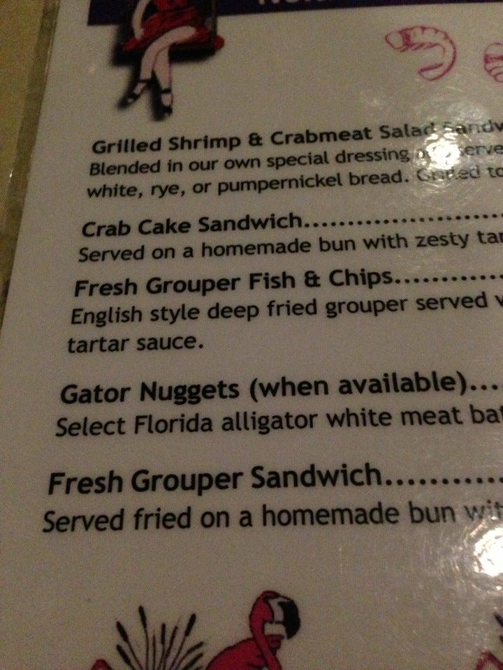 Menu at Alice Sweetwater's Bar & Grille, Naples