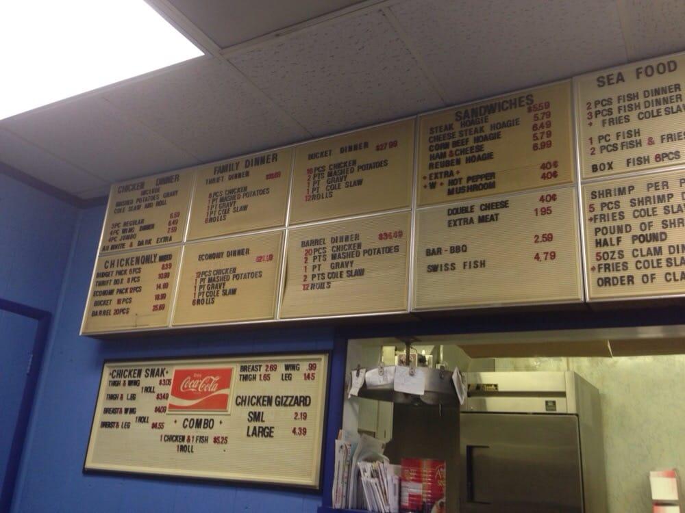 Menu at Wicked Mary's Chicken fast food, Ann Arbor