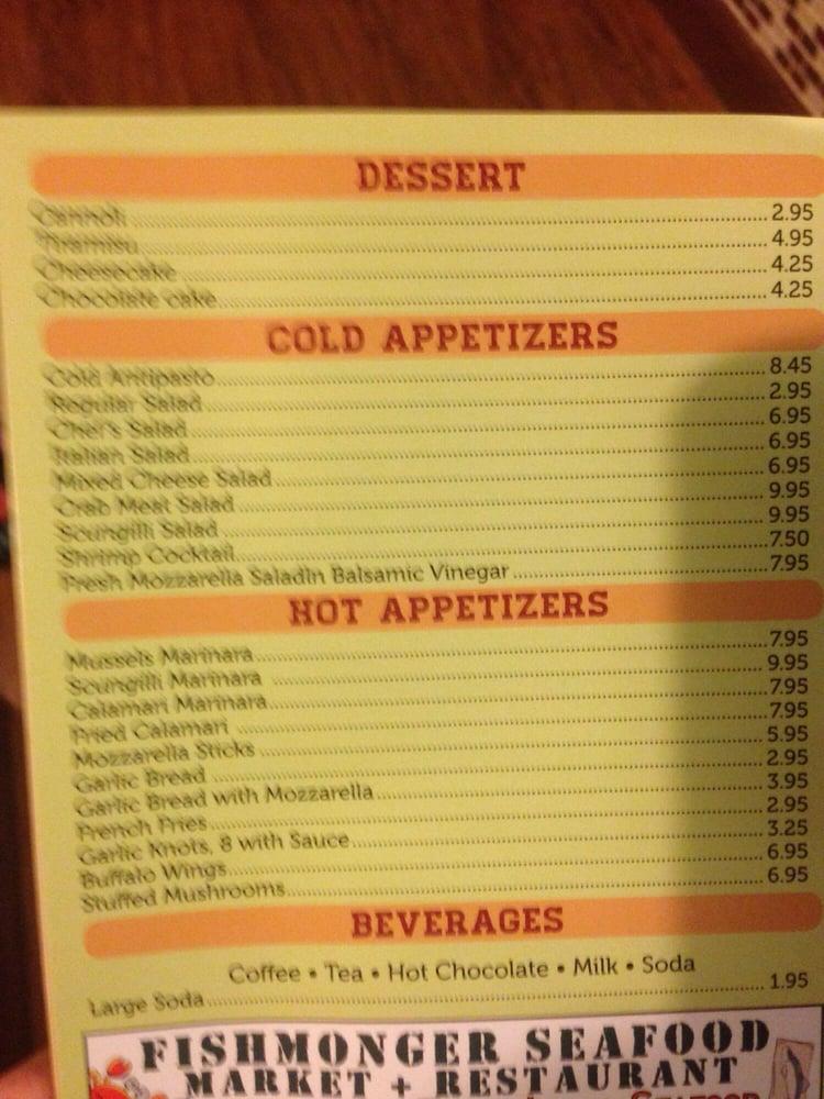Menu at Surfside Beach Pizza pizzeria, Surfside Beach, 821 Surfside Dr