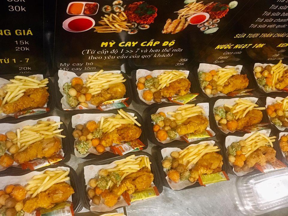 Menu at Xôi Nghĩa - mì cay 7 cấp độ, Kon Tum