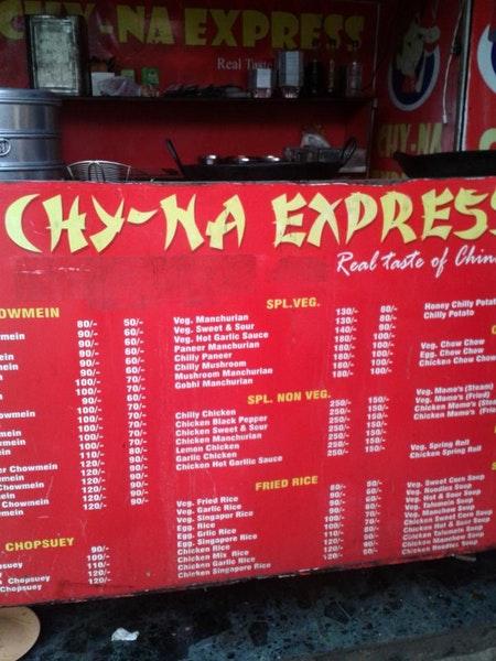 Menu at Chy-Na Express, Gurugram, Shop No 104