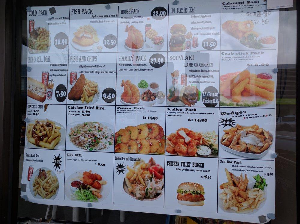 Menu at Chicken Chef restaurant, Horsham