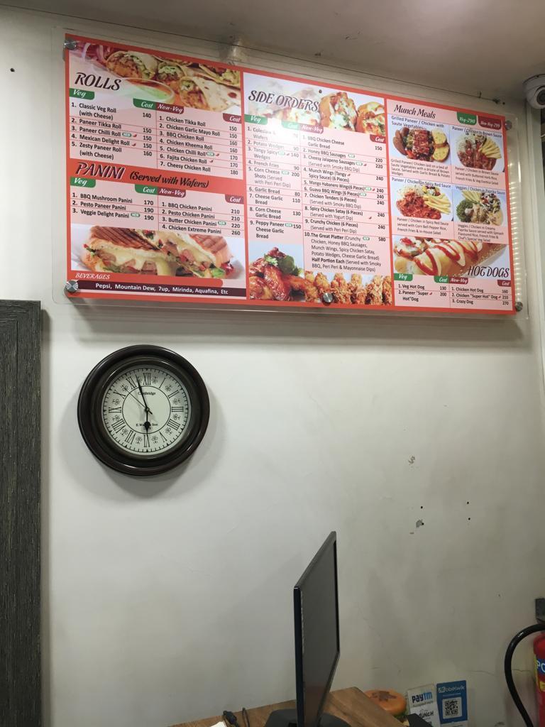 Menu at Munch, Mumbai, Shop No. 2