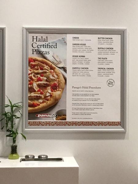 Menu at Panago Pizza pizzeria, Mississauga, Confederation Pkwy