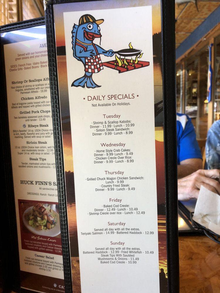 Menu at Catfish Country Restaurant, Bartow