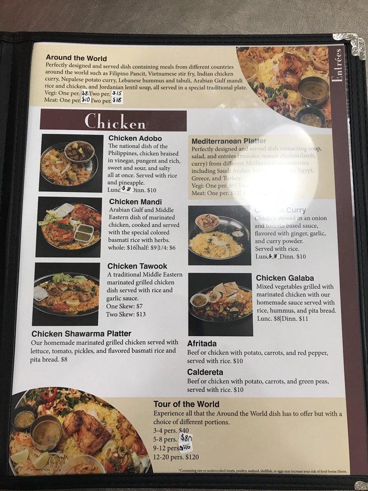 Menu at Circle of Friends Restaurant, Findlay, 125 W Sandusky St