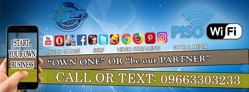 Piso WiFi Vendo Machine cafe, Roxas City