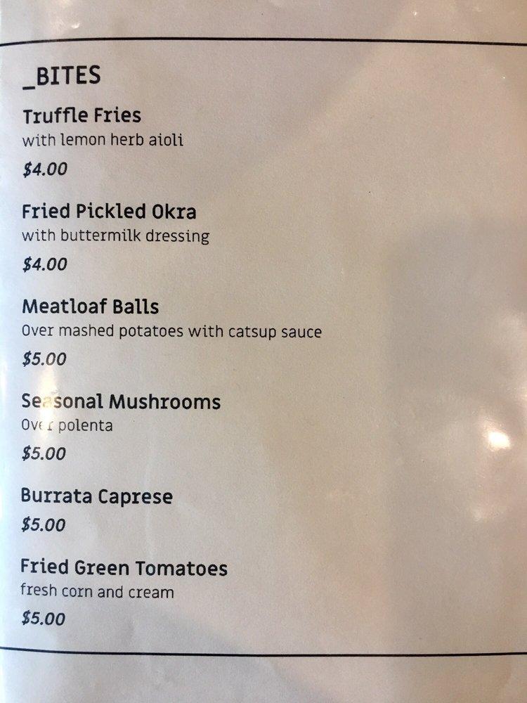 Menu at Hop & Vine restaurant, San Antonio