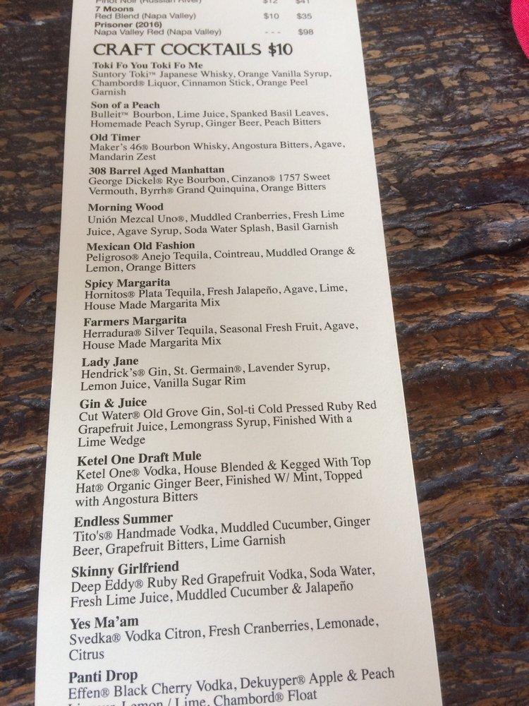 Menu at Local Tap House pub & bar, Oceanside