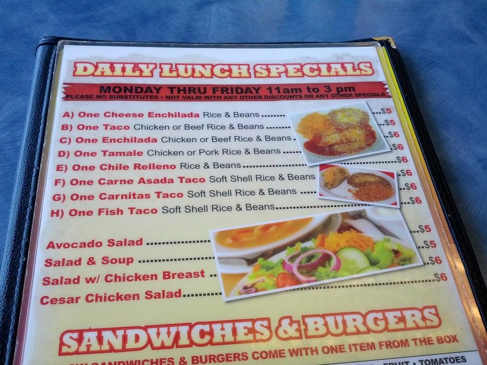 Menu at Brandon's Diner restaurant, Rancho Cucamonga, Base Line Rd