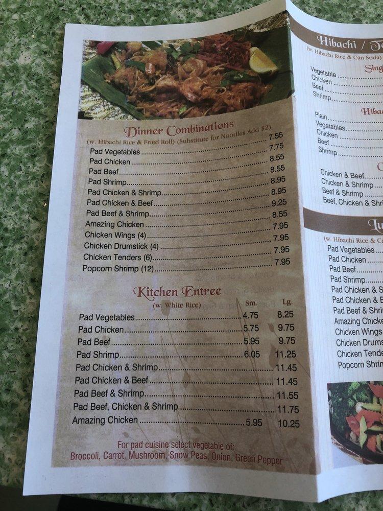 Menu at Sakura Kitchen restaurant, Bristol