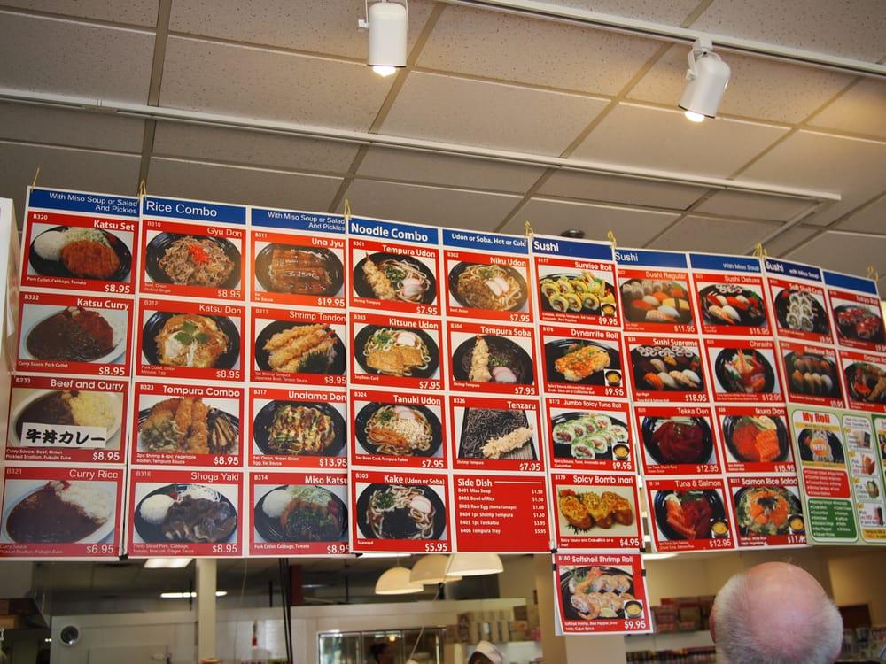 Menu at One World Market restaurant, Indianapolis