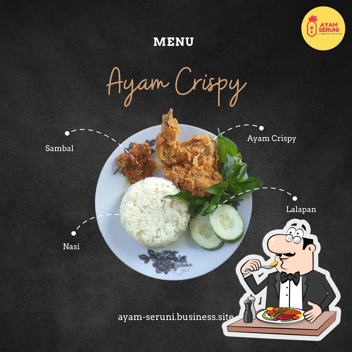 Ayam Seruni restaurant, Indonesia - Restaurant menu and reviews