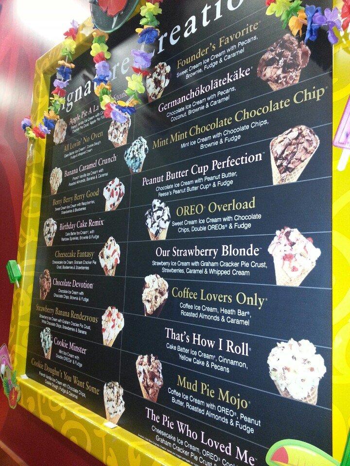 Menu at Cold Stone Creamery, Yuma, 1317 Yuma Palms Pkwy Ste A01
