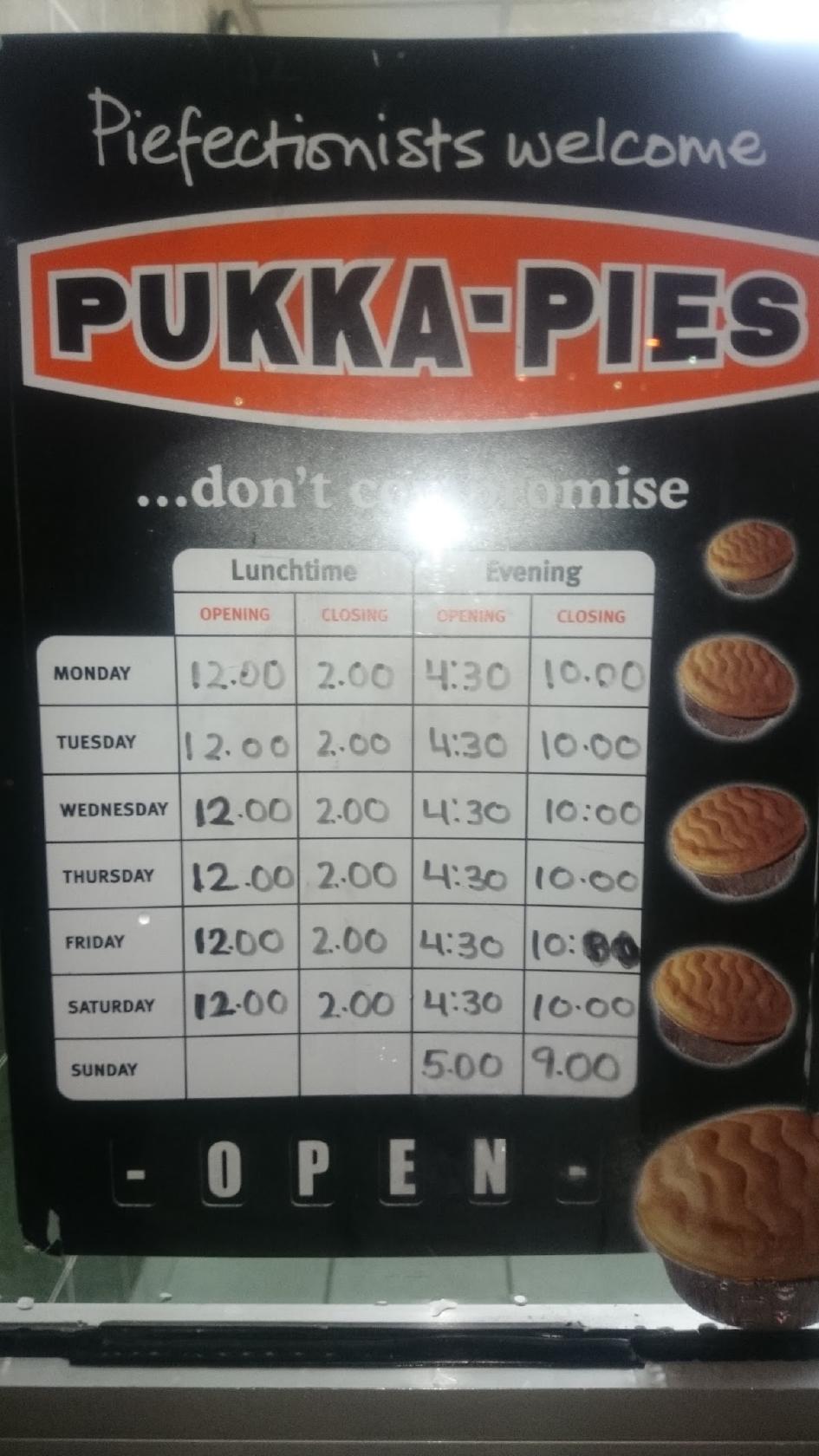 Menu at Brookside Fish Bar, Burbage