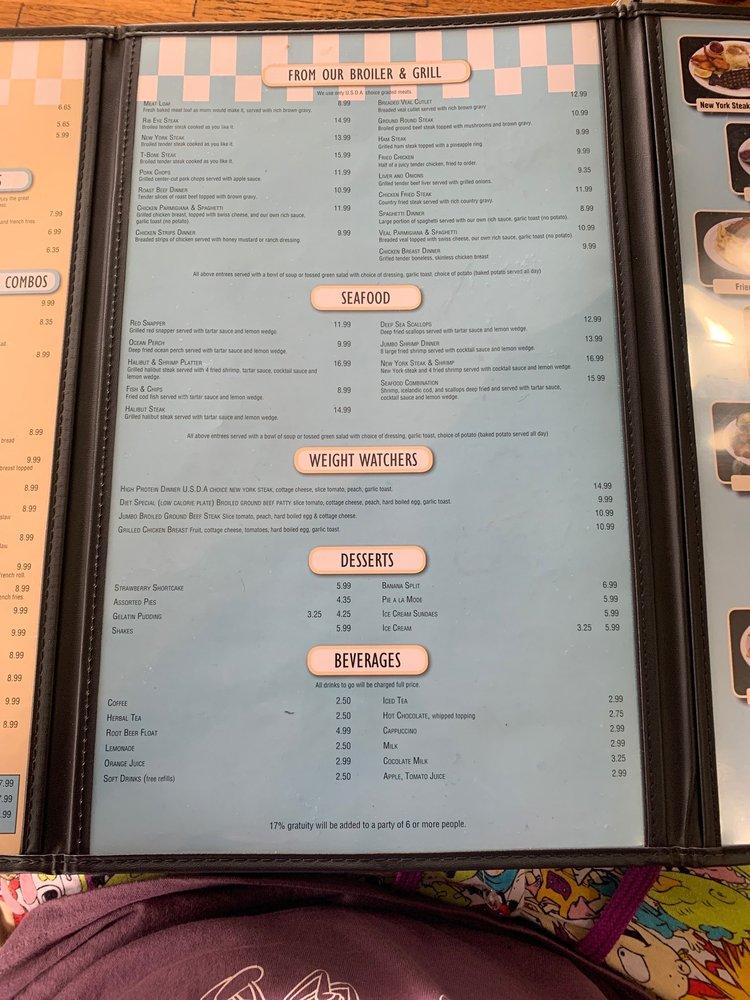 Menu at Mandy's Family Restaurant, Hawthorne