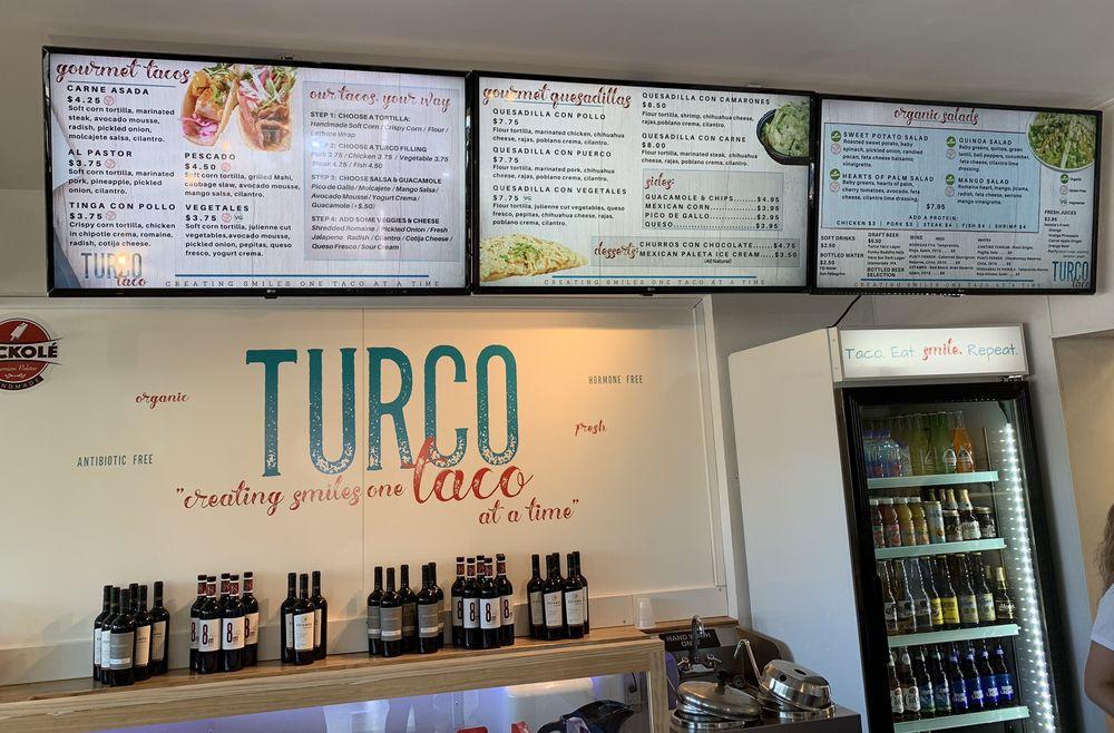 Menu at Turco Taco pub & bar, Naples