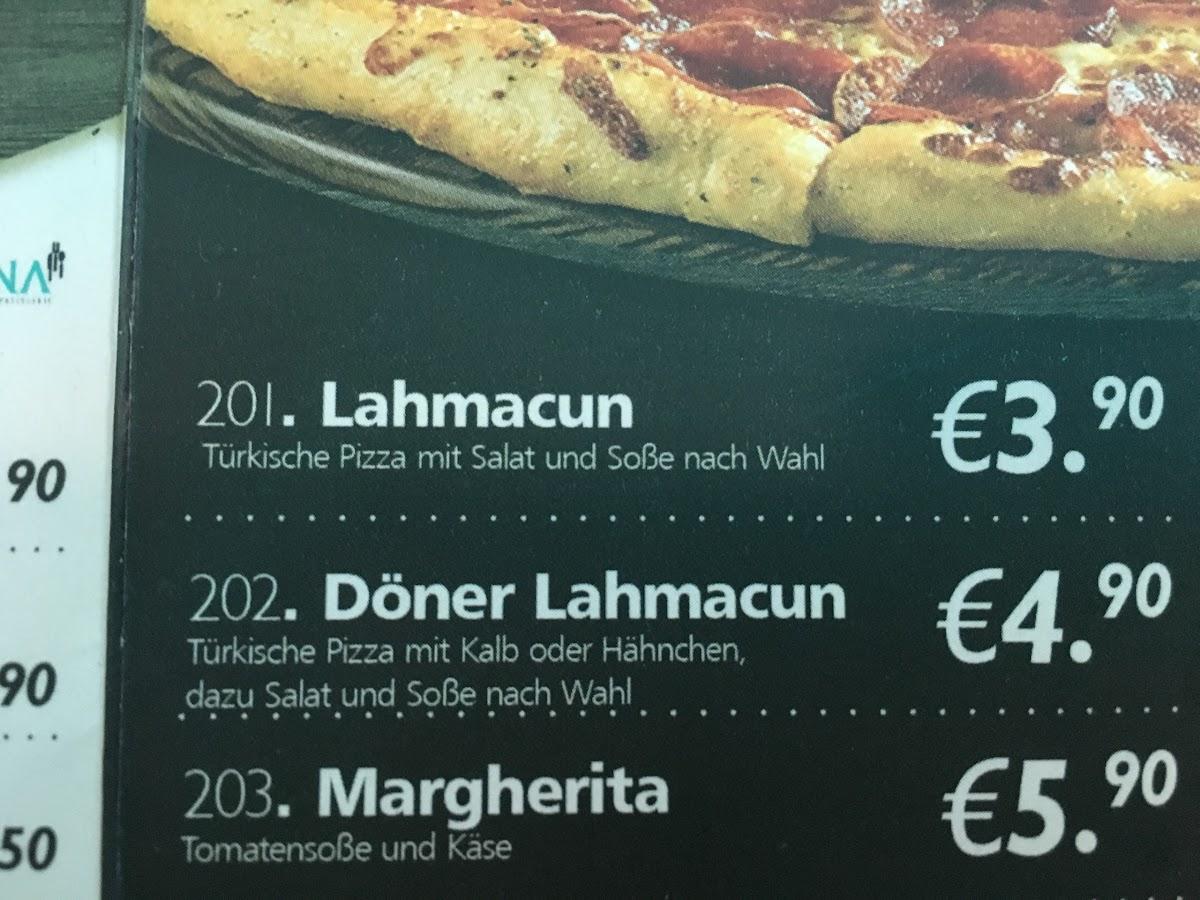 Speisekarte von Tuana Restaurant, Stade