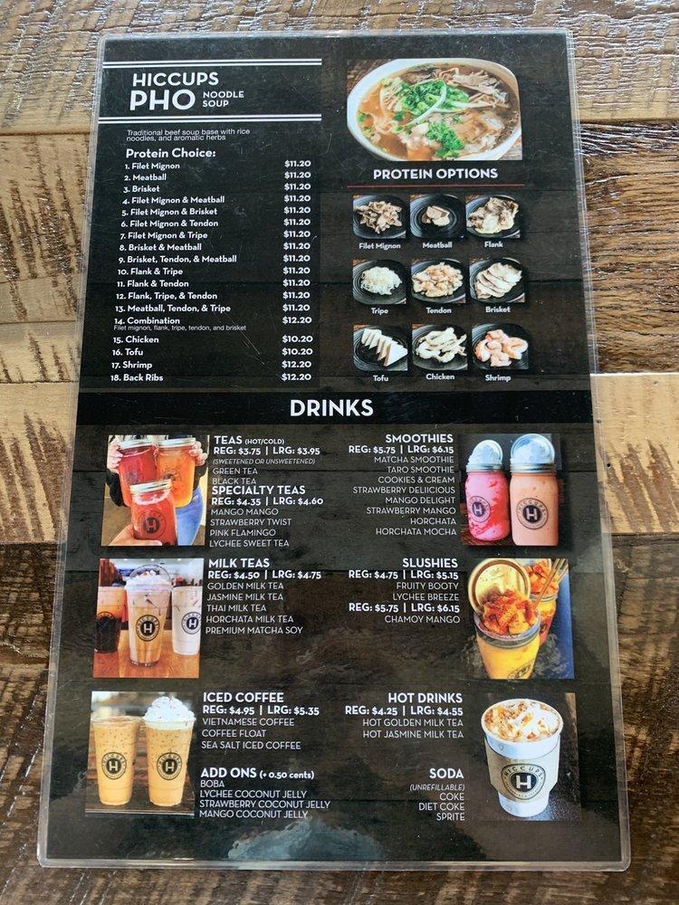Carta del restaurante HICCUPS, Gardena